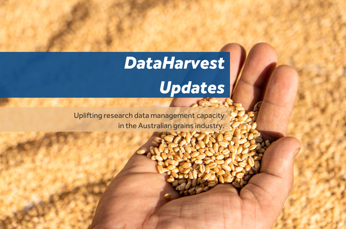 DataHarvest workshops to begin, supporting data management capability in GRDC research partners ...