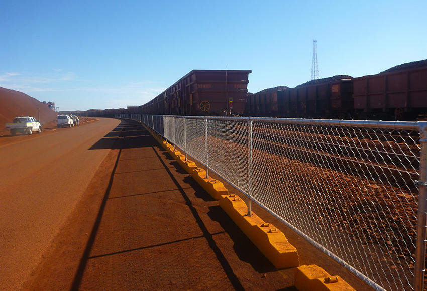Cape Lambert CD1 & CD2 Tail Track Fencing - Duratec Limited