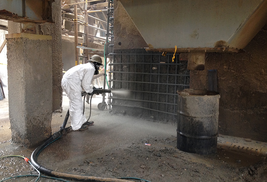 Paddington Mill Plinths Guniting Repairs - Duratec Limited