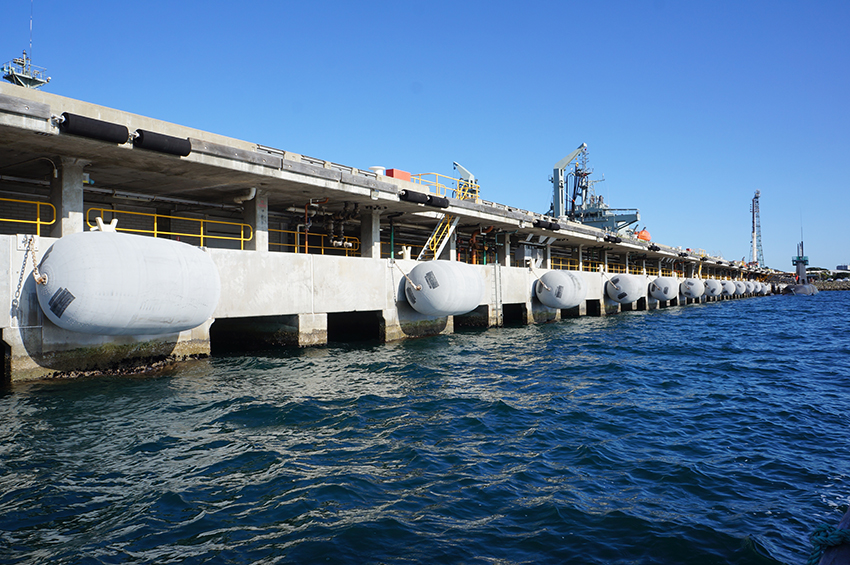 HMAS Stirling 3A MA3 Fender & Steelwork - Duratec Limited