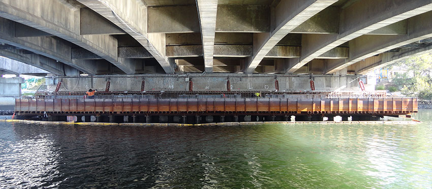 Tempe Bridge Restoration Works - Duratec Limited
