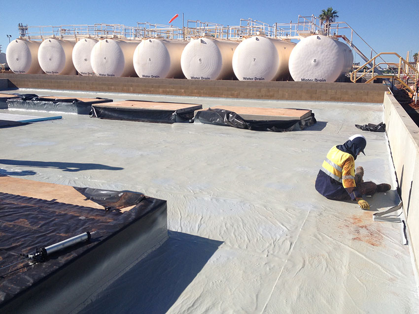 Shell Karratha Airport Bund Liner - Duratec Limited