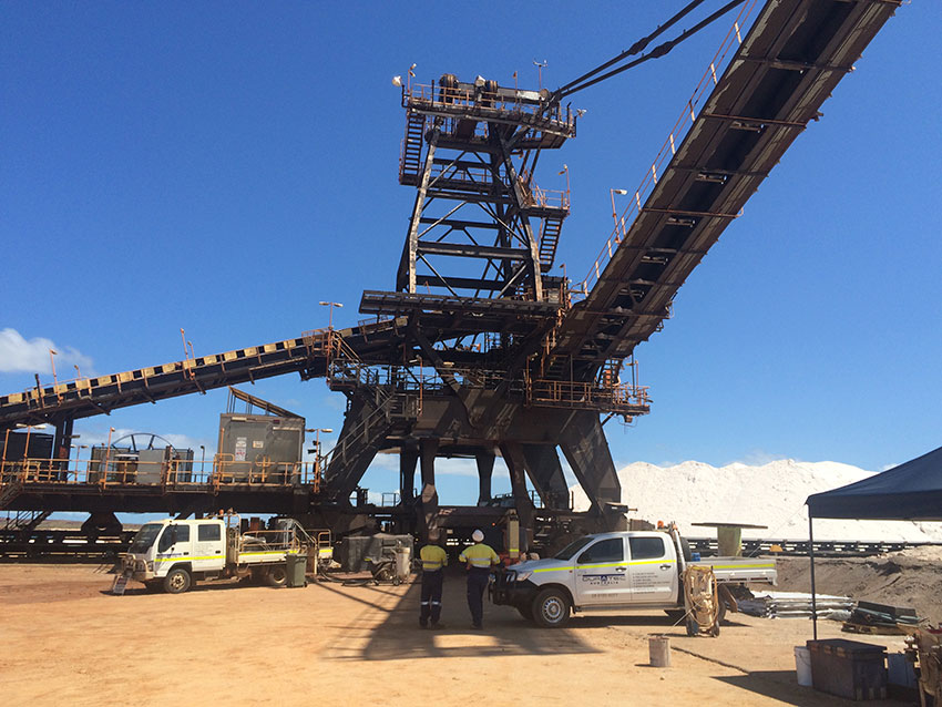 RTIO DSL Blast & Paint EMI Stacker - Duratec Limited