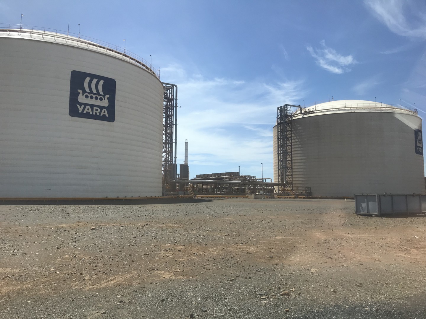 Yara Pilbara Ammonia Tank Feed Line Repairs - Duratec Limited