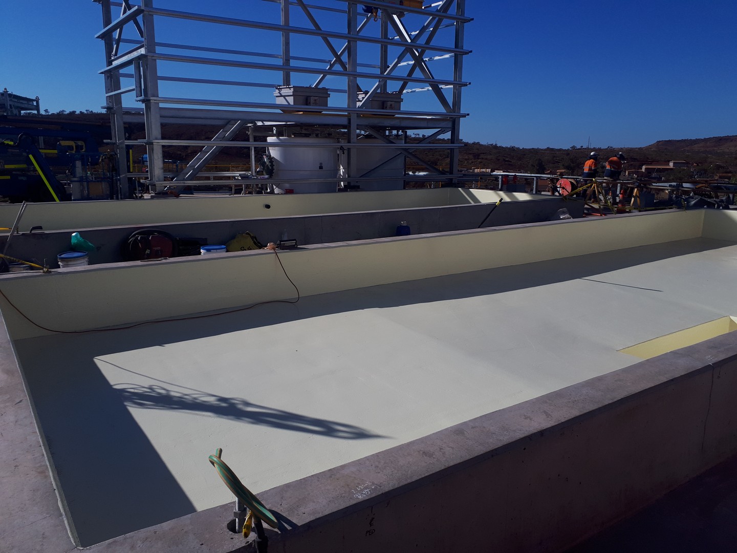 BHP Newman Brine Building Bund Coatings - Duratec Limited