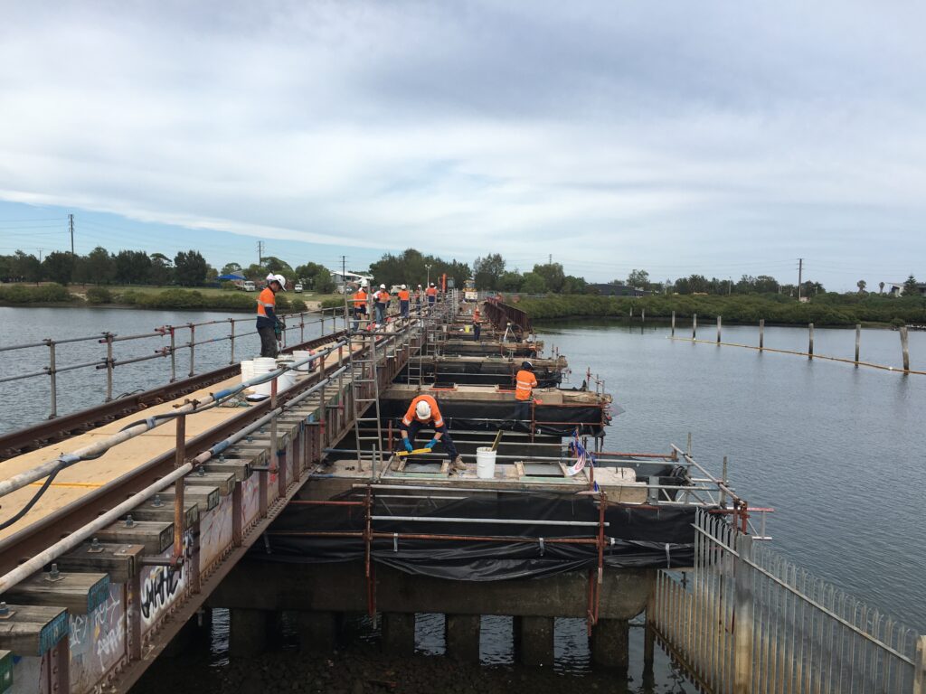 Port Adelaide Rail Bridge Remediation - Duratec Limited