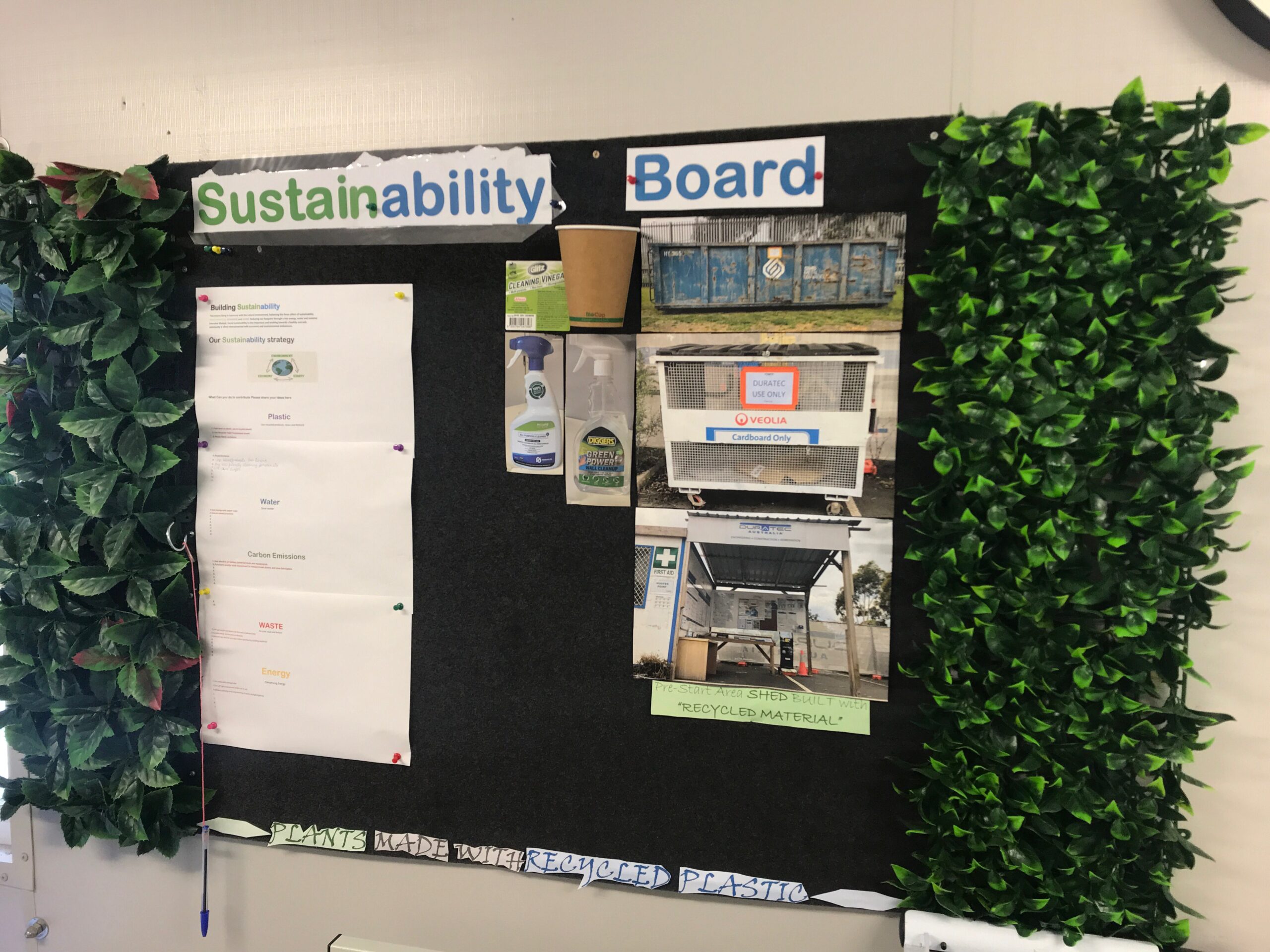 Our Culture: Sustainability smarts - Duratec Limited
