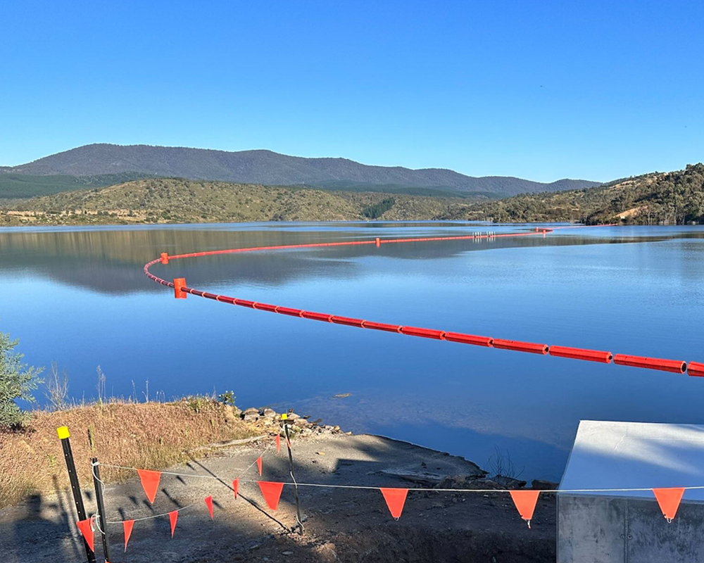 Cotter Dam Log Boom Refurbishment - Duratec Limited