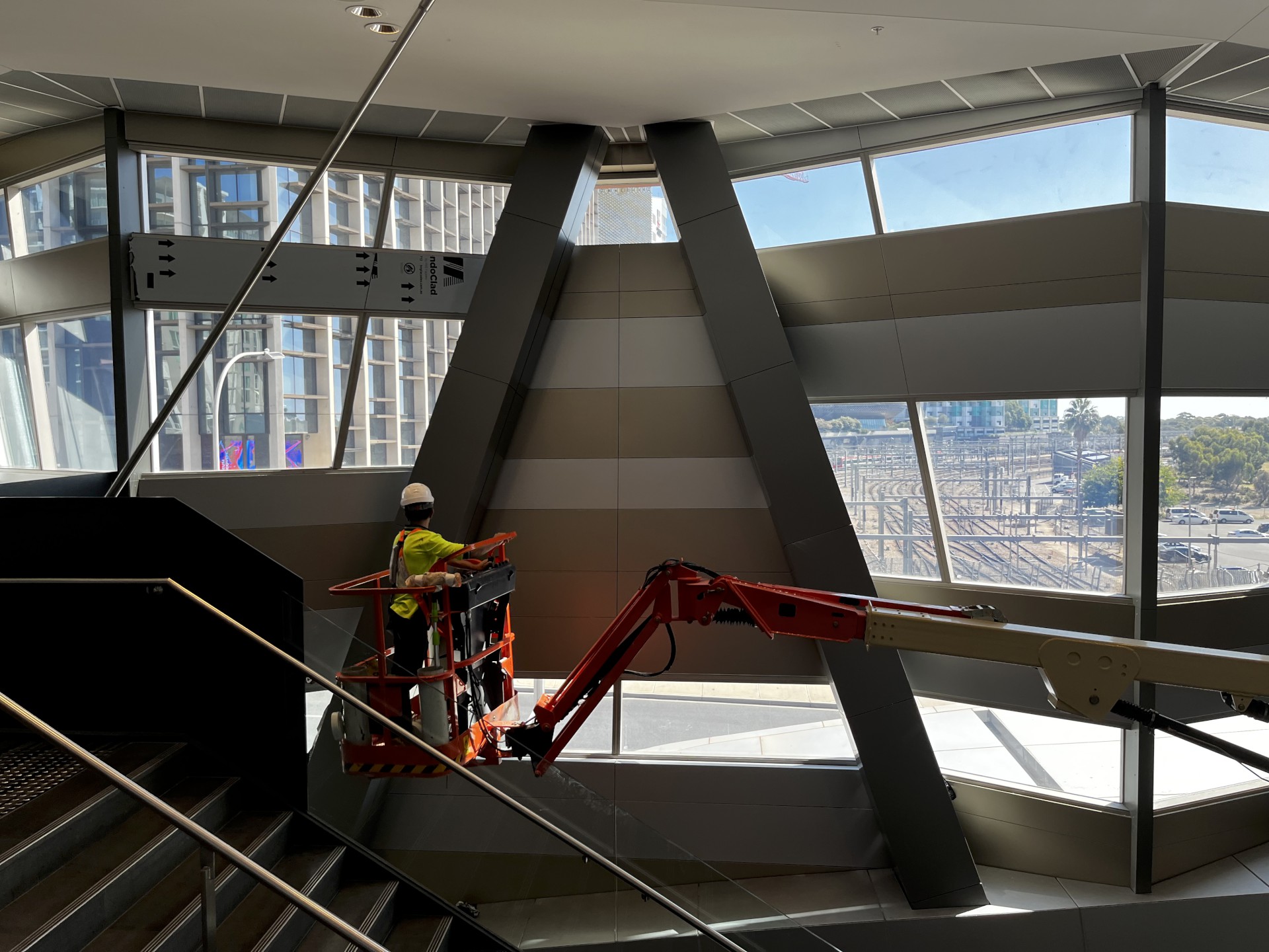 Adelaide Convention Centre Internal Recladding - Duratec Limited