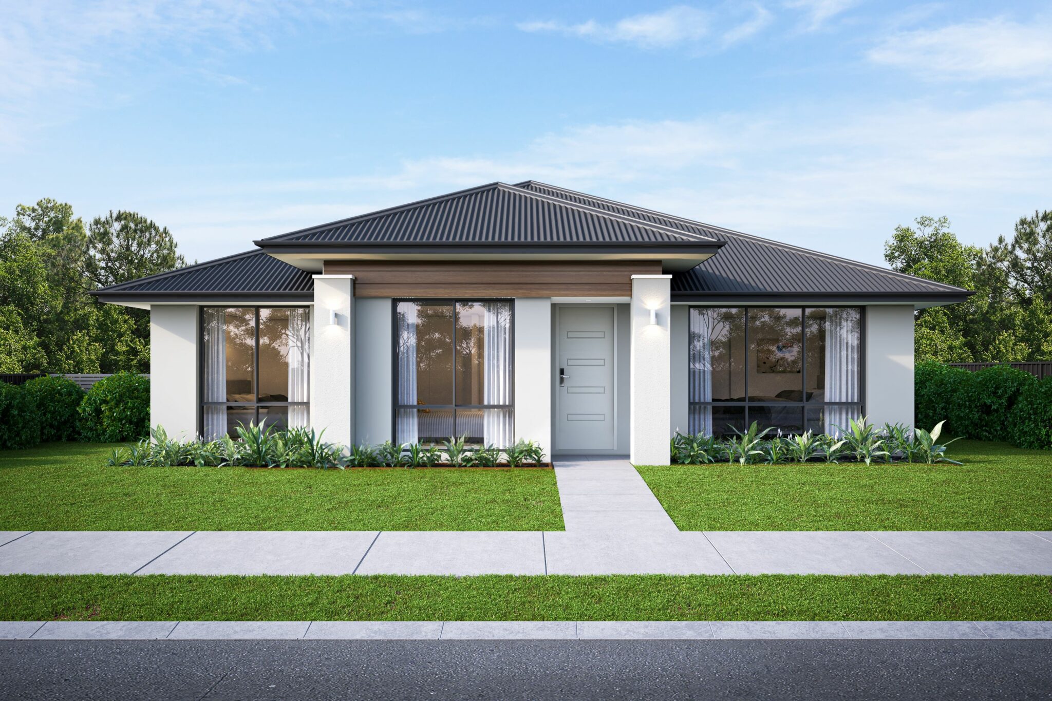 Boston 4 Bedroom Single Storey Home Design