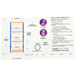 Load Sign for Pallet Racking : High Quality Aluminium Sign
