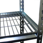 Mesh Deck Longspan and Rivet Shelving | Global Industrial