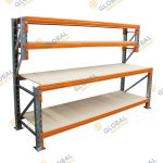 4 Tier Global Rack Workbench: Customizable & Highly Durable