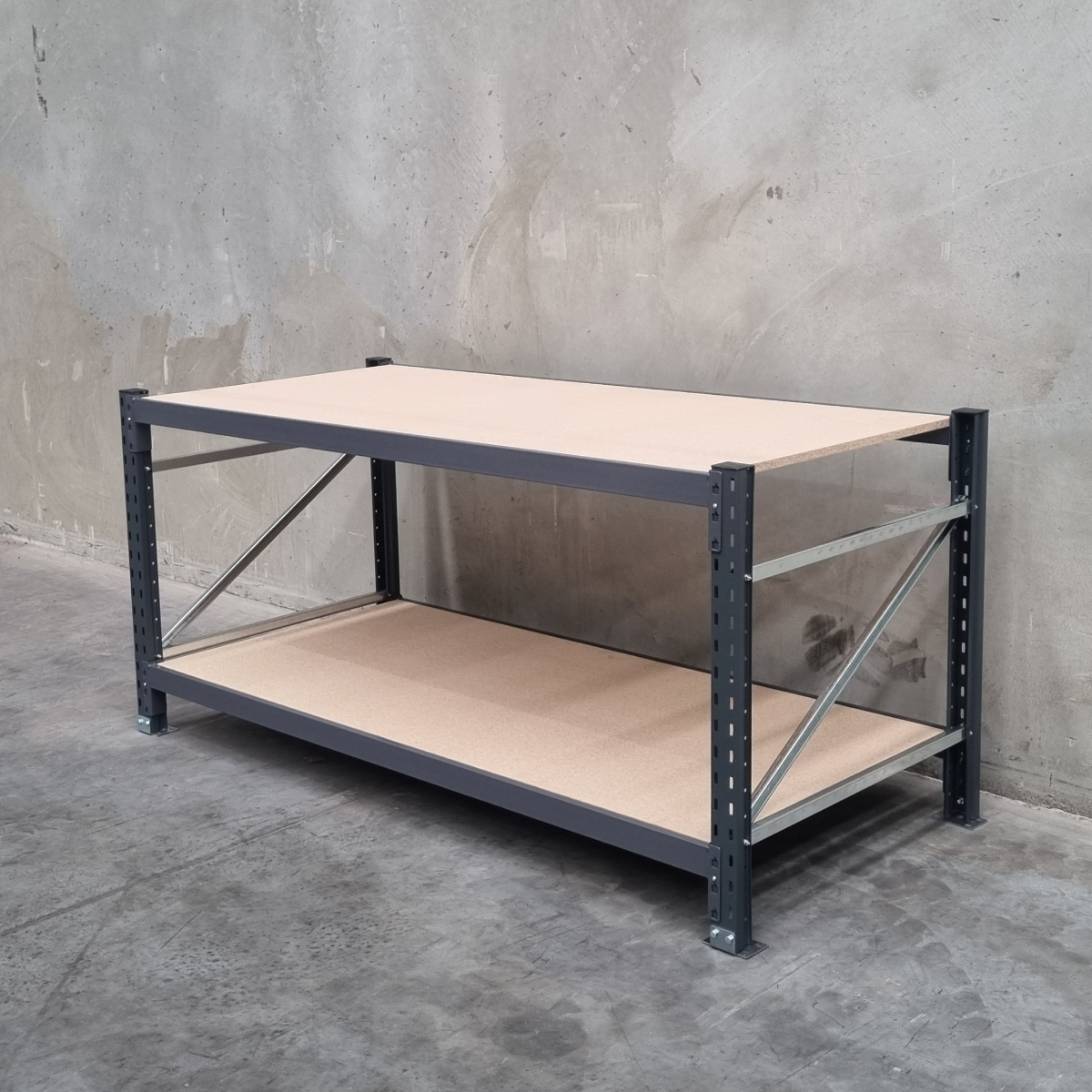 2 Tier Longspan Workbench | Global Industrial