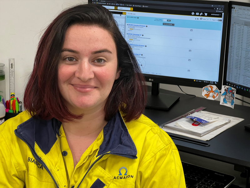 Bianca Riley Maintenance Planner, Perth - Macmahon