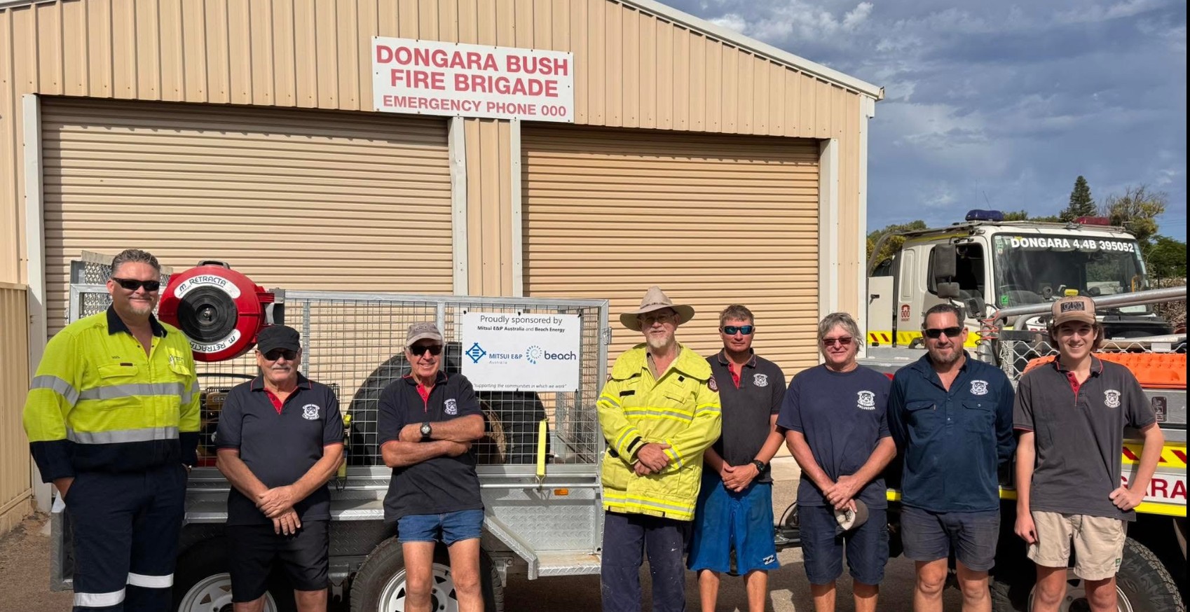 Supporting the Dongara Bush Fire Brigade - MEPAU