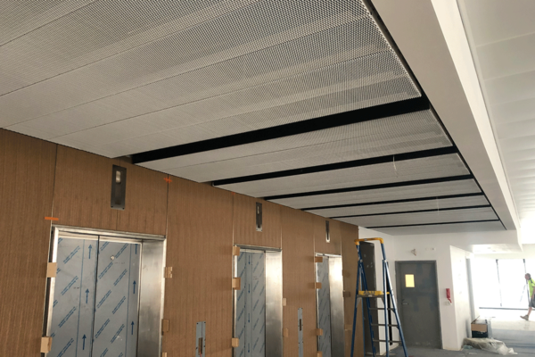 Expanded Mesh Texture Ceilings - SAS | Perth