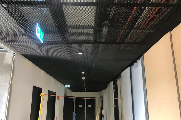 Expanded Mesh Texture Ceilings - SAS | Perth