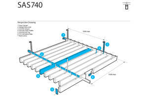 SAS 740 | Linear Metal Ceilings | SAS International | Perth