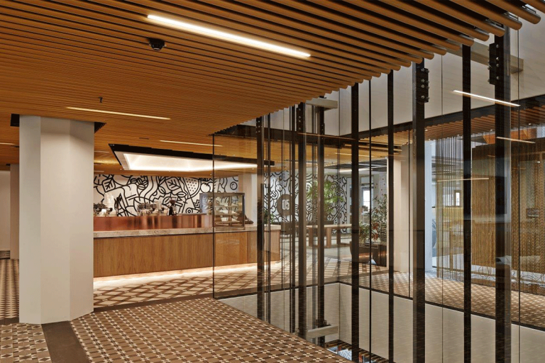 SAS 750 Tubeline | Linear Metal Ceilings | SAS International