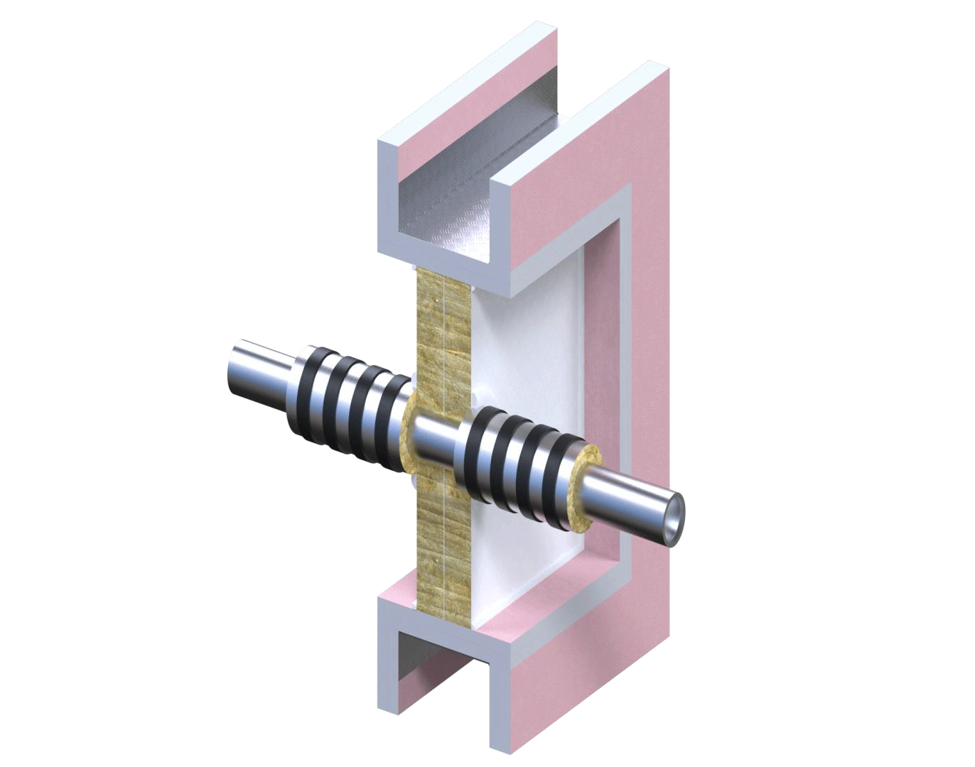 Metal Pipe Protection | fire stopping | Progressive Materials