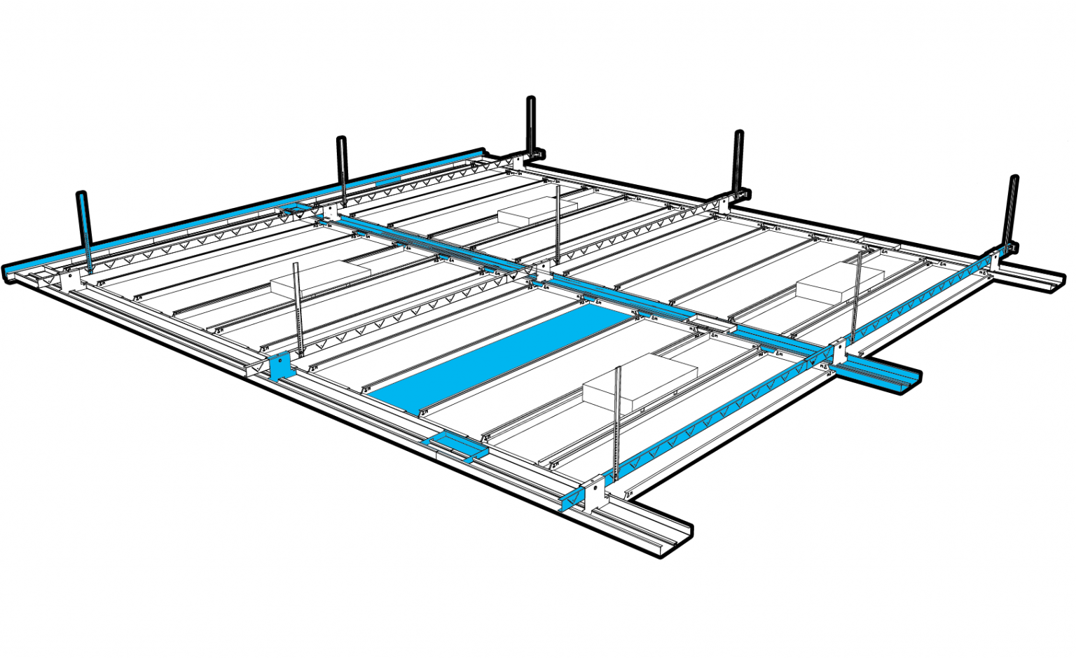Acoustic Ceiling Rafts - SAS | Progressive Materials WA