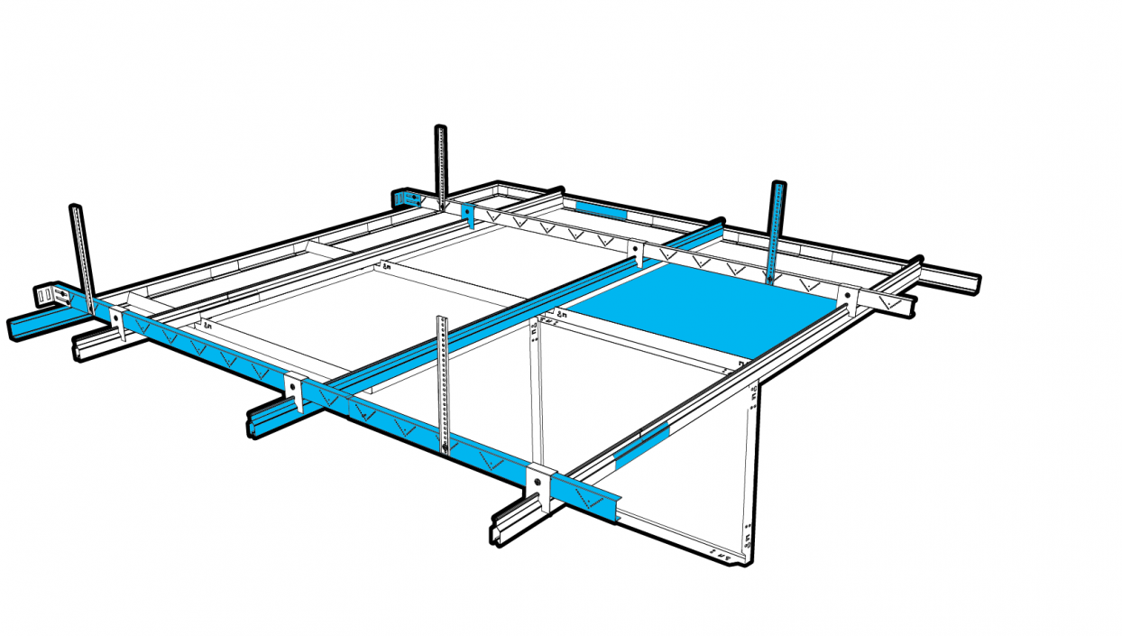 Acoustic Ceiling Rafts - SAS | Progressive Materials WA