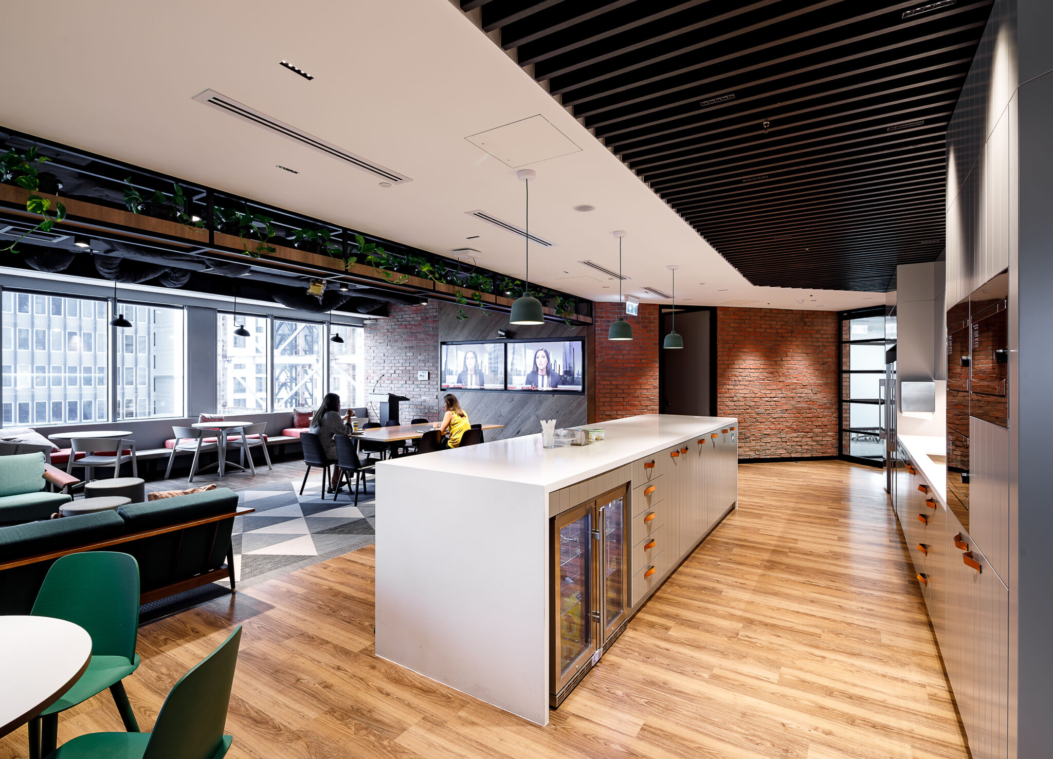 5 popular baffle ceiling design trends - Part