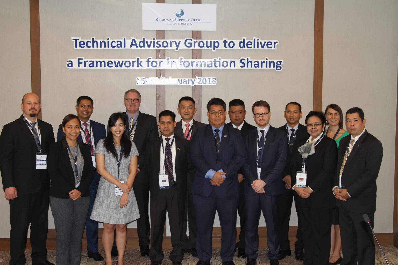 Summary: Bali Process Technical Advisory Group Meeting for the Project to increase information ...