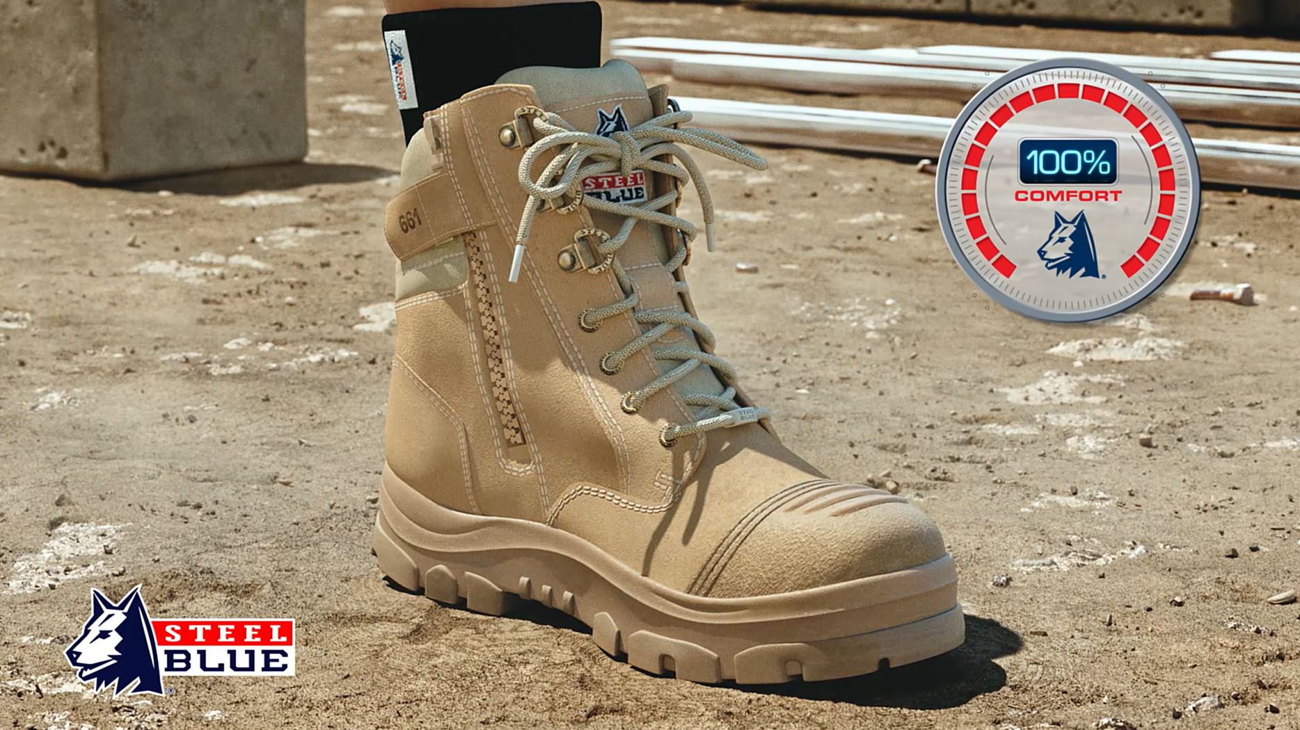 See How Steel Blue Work Boots Are Made | Steel Blue