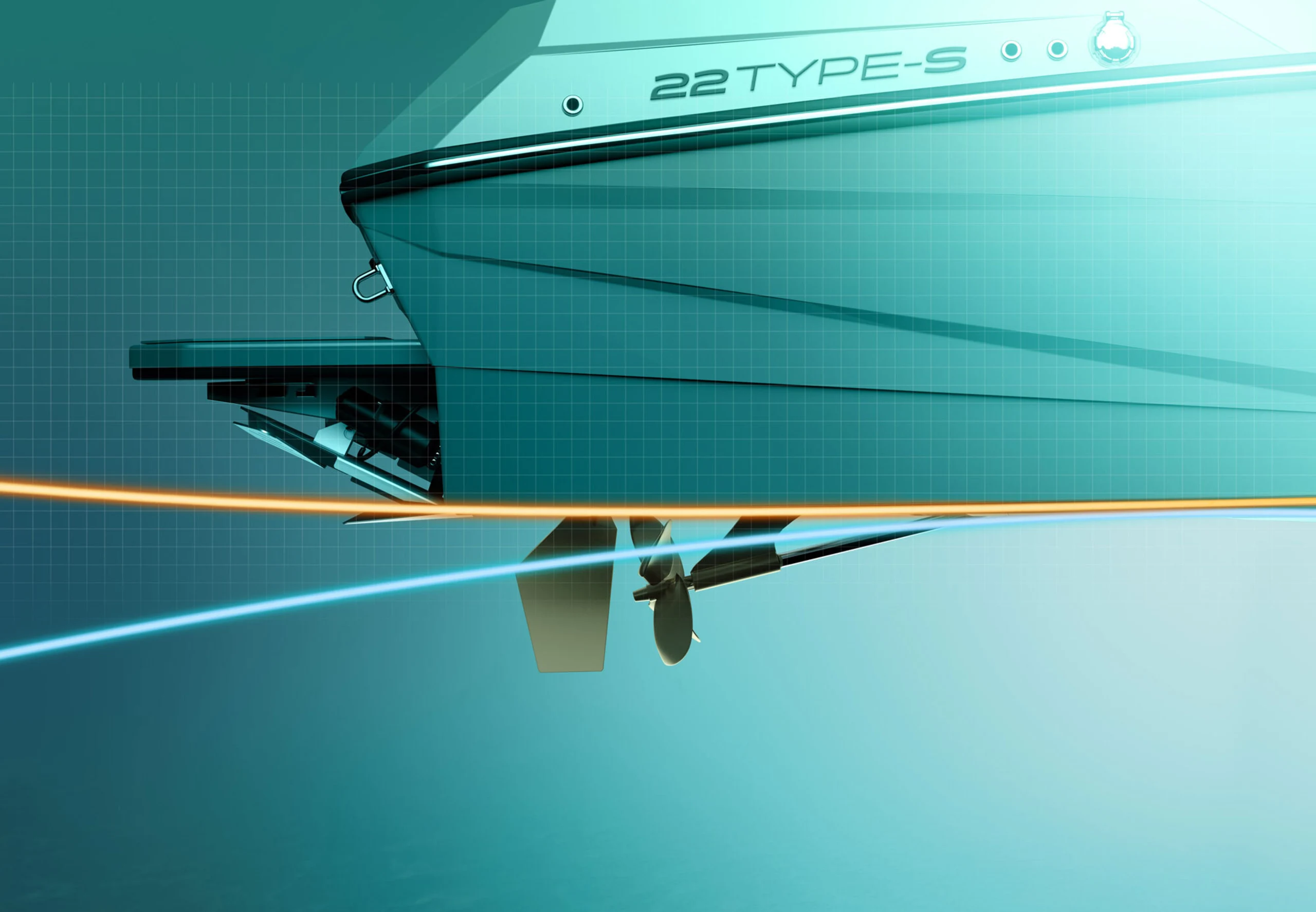 22 TYPE-S | Convex V Hull | ATX Boats