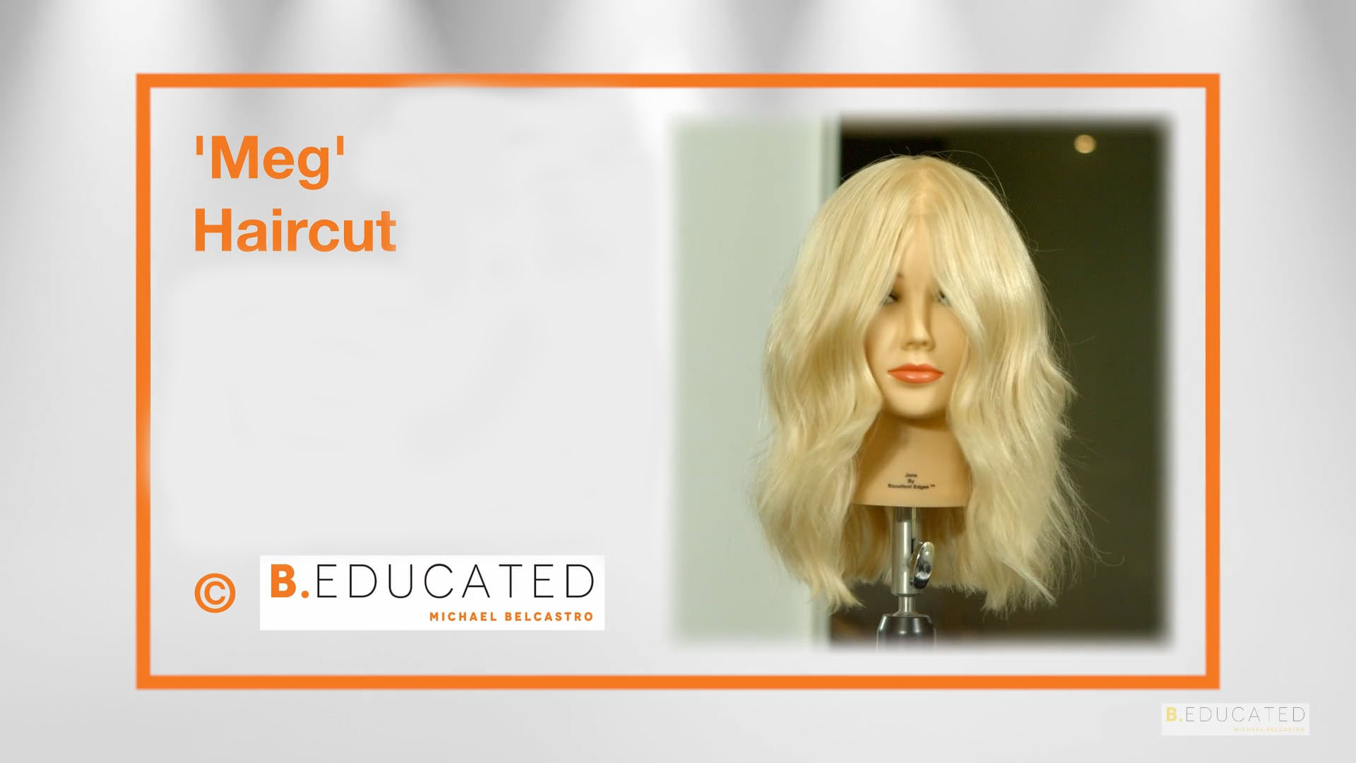 Meg cut | Online Hair Cutting Tutorials & Professional Hair Education ...