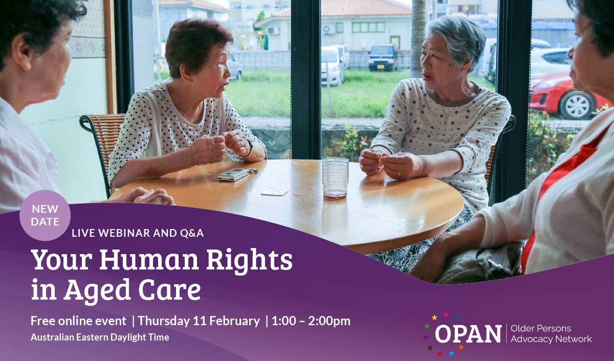 Your Human Rights in Aged Care - OPAN