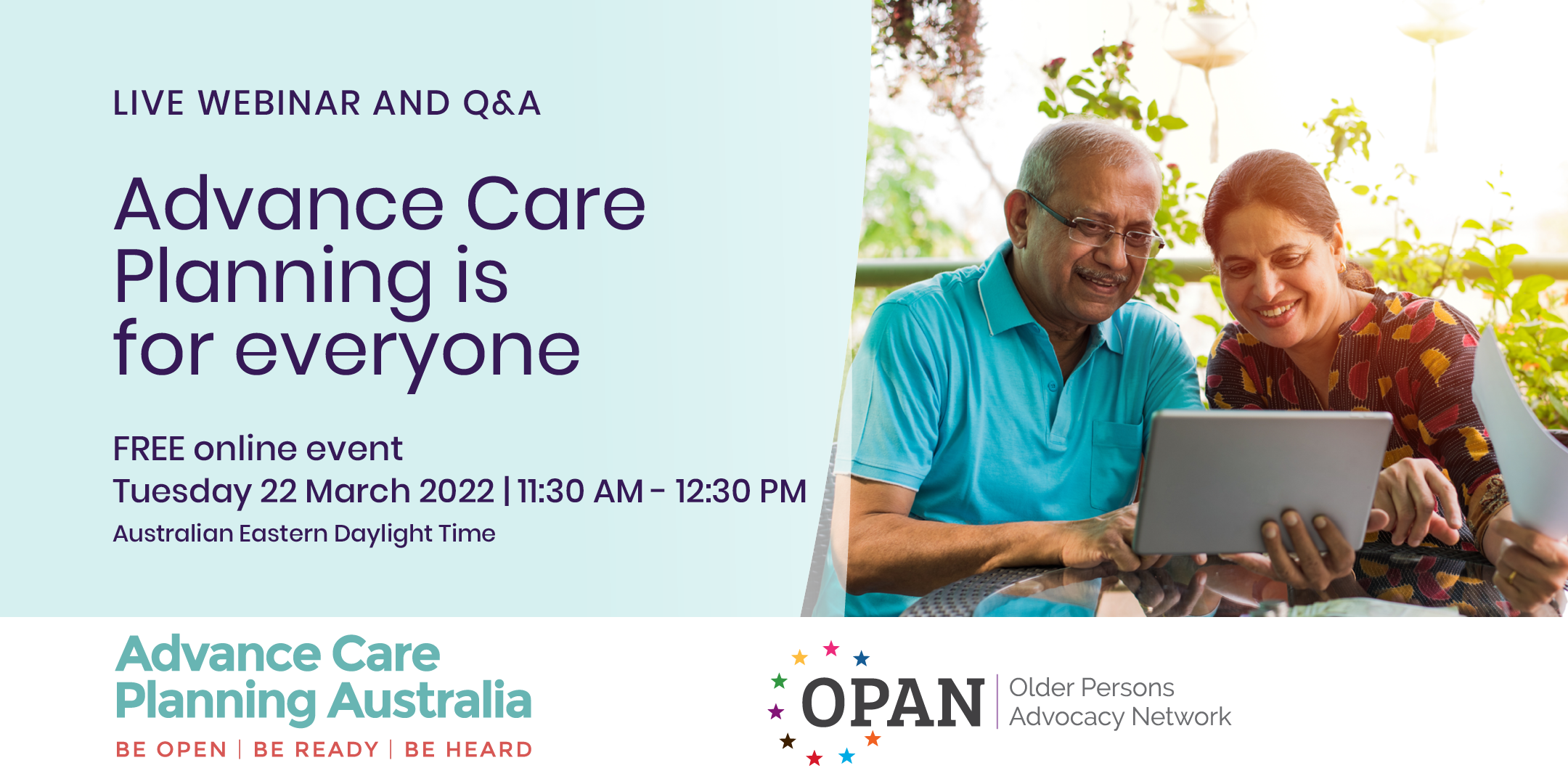 Advance Care Planning is for Everyone - OPAN