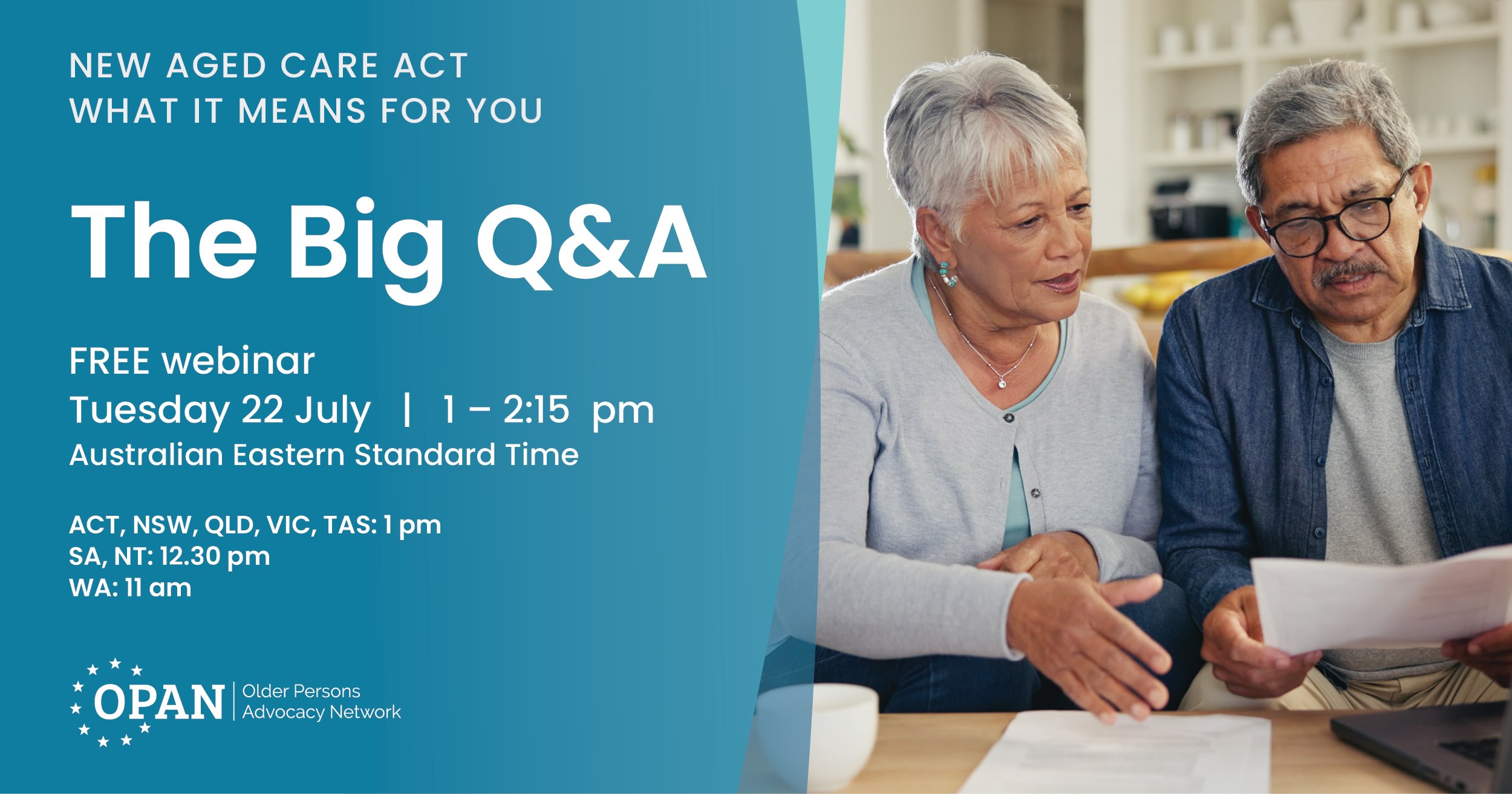 Webinar - The Big Q&A - OPAN