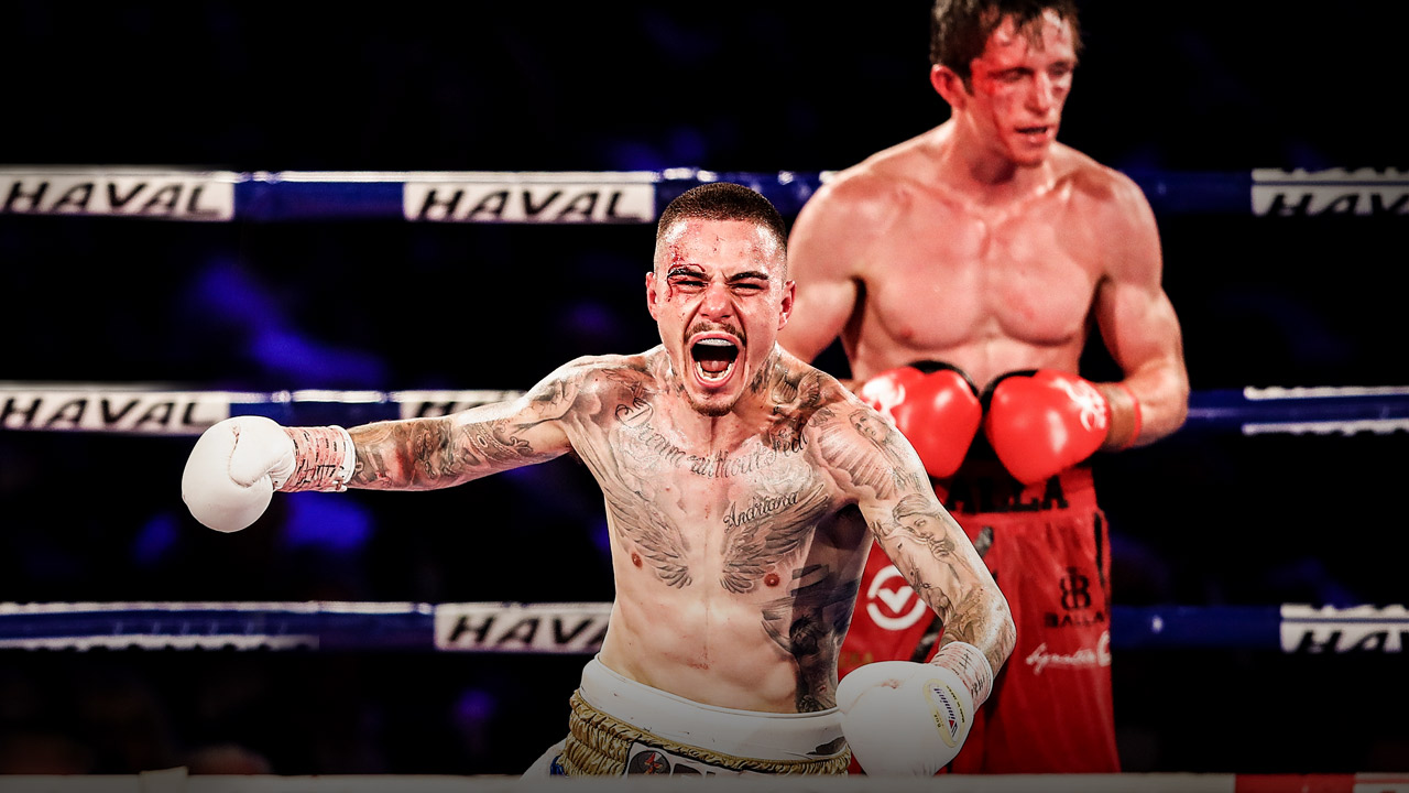 George Kambosos Jr's big win earns him world title shot – The Greek Herald