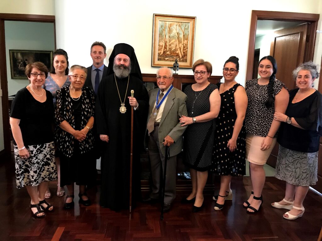 Consul General in Melbourne, Dimitrios Michalopoulos, receives church ...