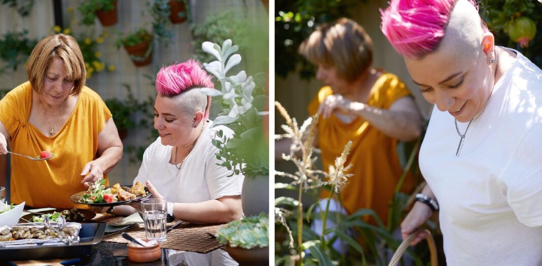 Anna Polyviou and her mum cook up a classic Greek feast for magazine ...