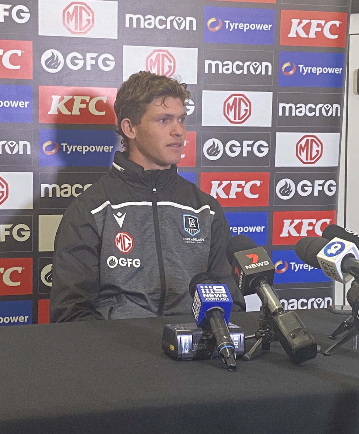 AFL 'Rising Star' nominee Mitch Georgiades says he's found new home at ...