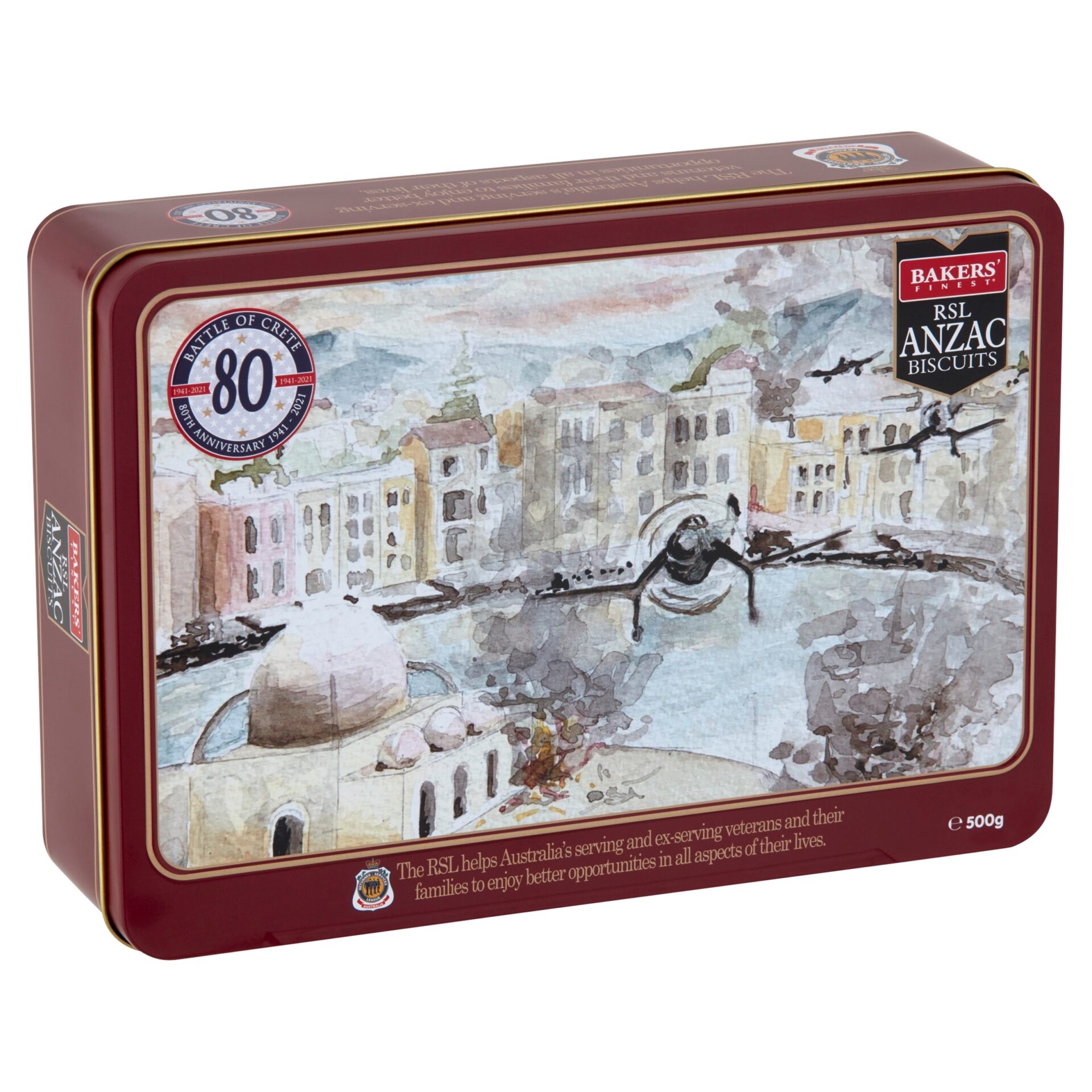 Six iconic images on Anzac Biscuit Tins devoted to 80th anniversary of ...