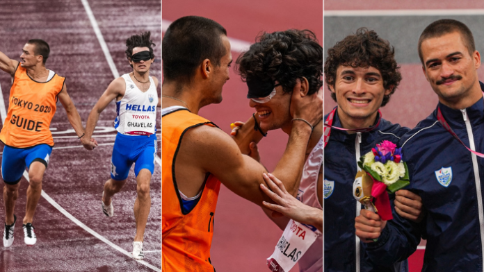 Greek sprinter Athanasios Ghavelas wins gold, breaks world record at ...