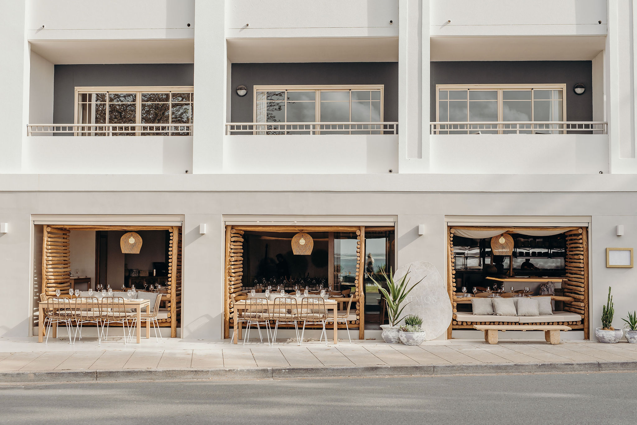 Atmos restaurant brings the architecture and cuisine of the Greek ...