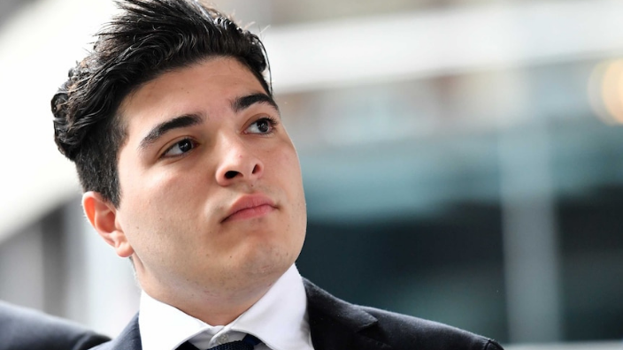 Drew Pavlou sparks police interest with protest outside Eastwood ...