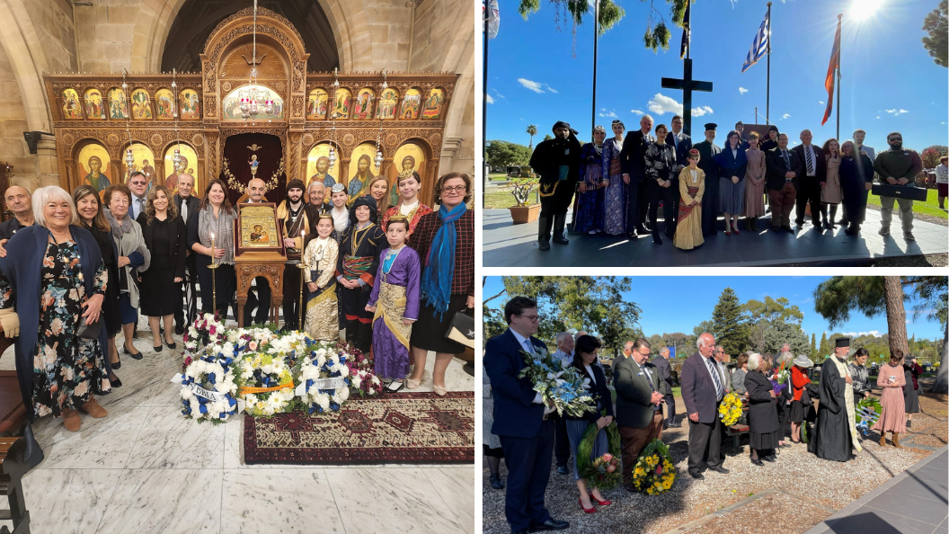 'We will not forget': NSW and SA communities mark anniversary of Greek ...