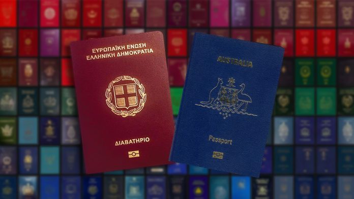 Greek and Australian passports rank 8th most powerful in the world ...