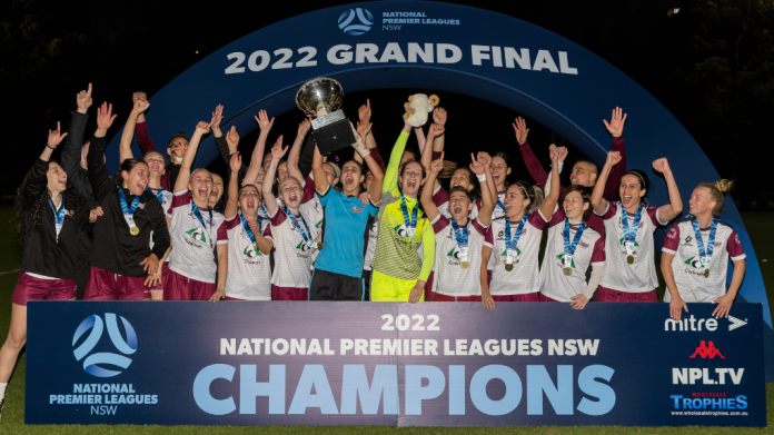 Stephen Peters leads women's team at Macarthur Rams FC to championship ...