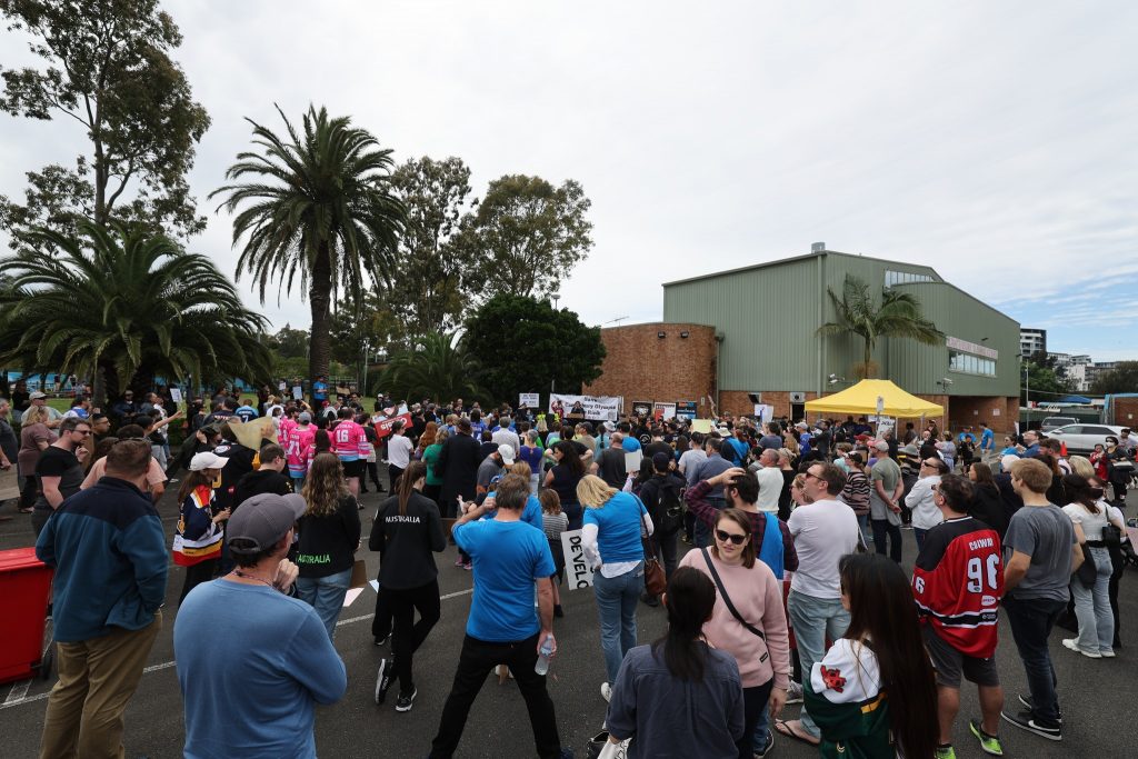 'We need action now': Community rallies to save Canterbury Olympic Ice ...