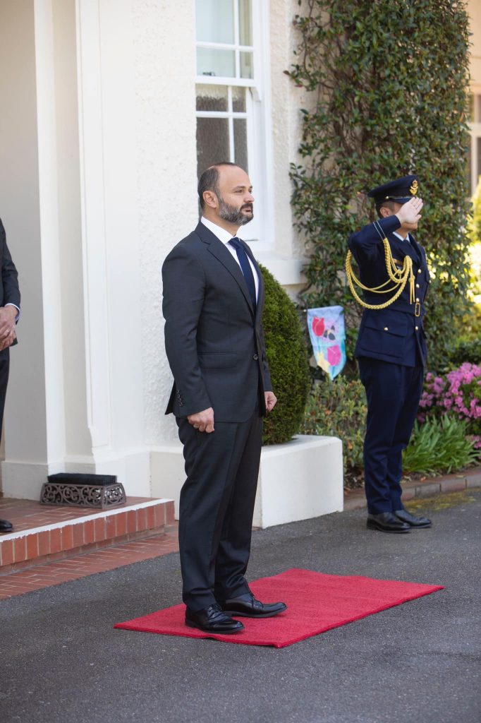 New High Commissioner of Cyprus in Australia meets with Governor ...