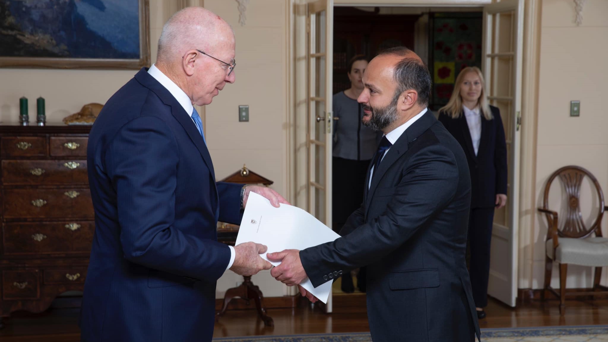 New High Commissioner of Cyprus in Australia meets with Governor ...