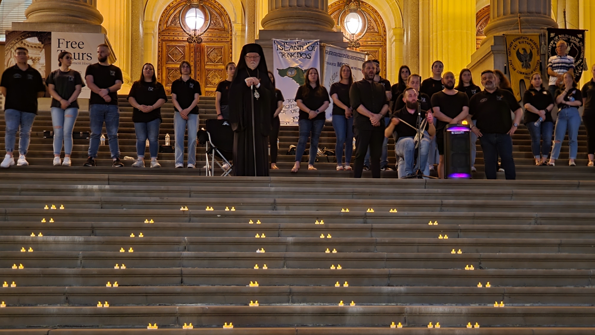 Candlelight vigil held in Victoria to mark centenary of the Asia Minor ...
